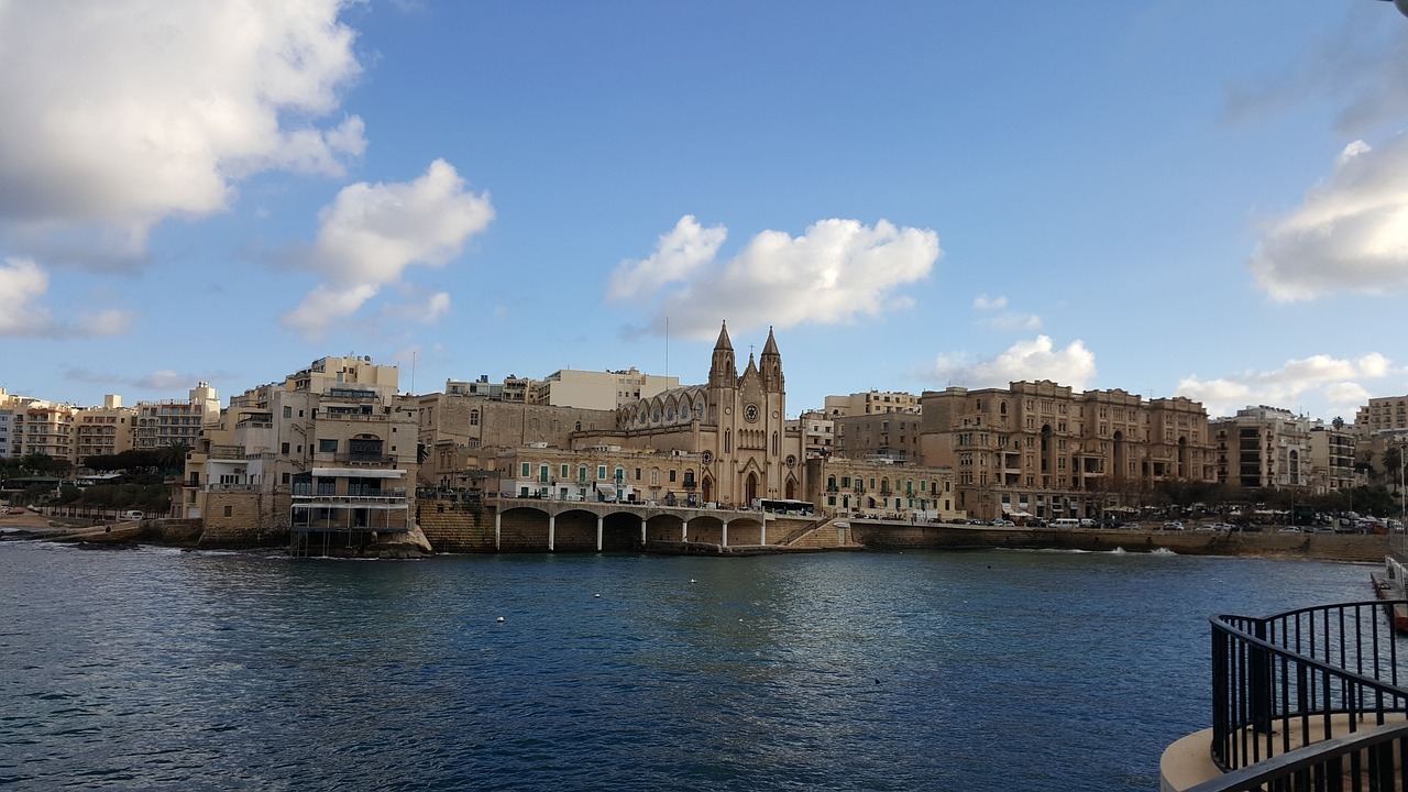 Sliema, Malta, Leto 2025, Sliema Leto, Sliema Smeštaj, Plaže